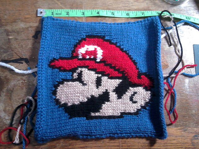 Ravelry: norwain's Nintendo cushions