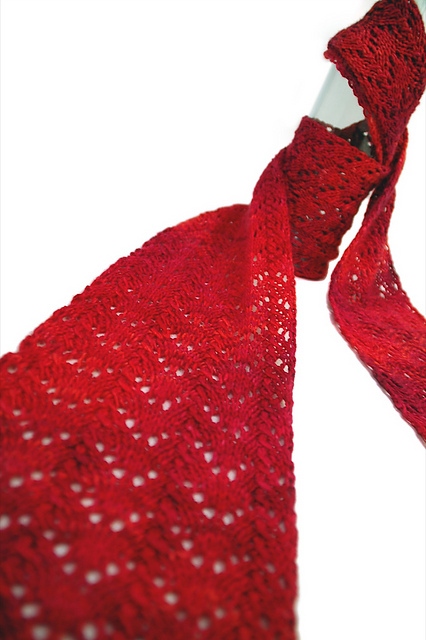 Ravelry: Knit Stitch: Fishtail Lace pattern by Knitting Wisdom