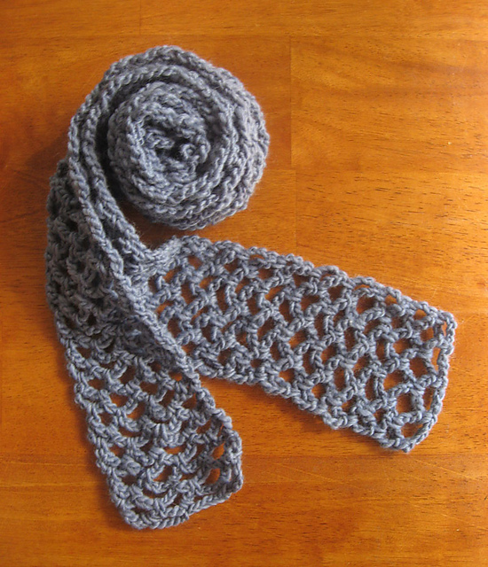 Ravelry: Lightweight lace scarf pattern by Cara Corey