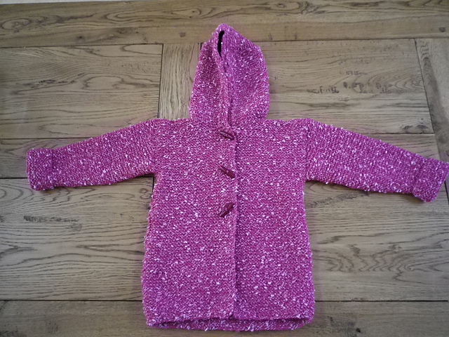 Ravelry: Hooded Garter Stitch Jacket pattern by Sirdar