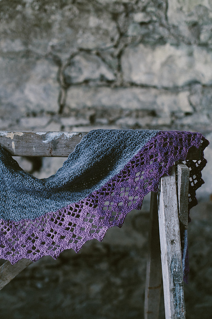 Ravelry: Wisteria Trellis Shawl pattern by Joanne Scrace