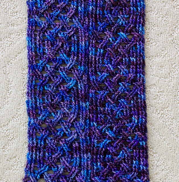 Ravelry: Lacy Cable Scarf pattern by Noelle Stiles