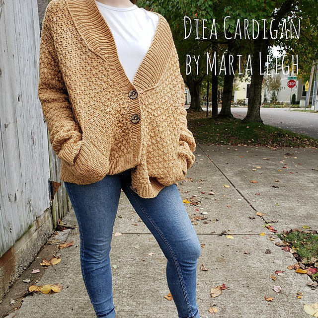 Ravelry: Diea Cardigan pattern by Maria Leigh