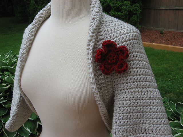 Ravelry: Simple to Make Elegant Shrug pattern by Deborah Devlin