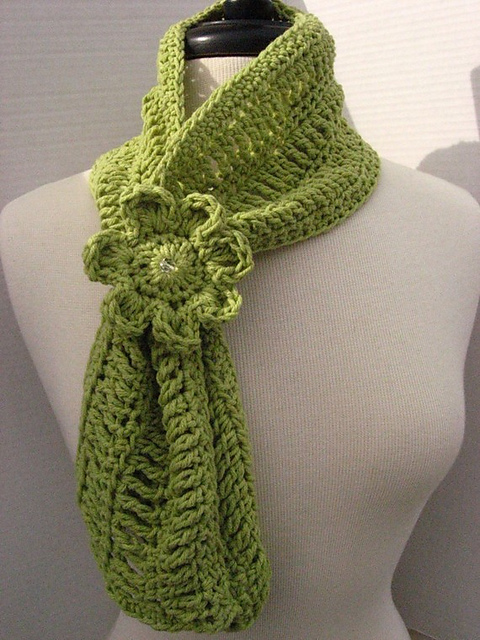 Ravelry: Summer Fashion Scarflet pattern by Deborah Devlin