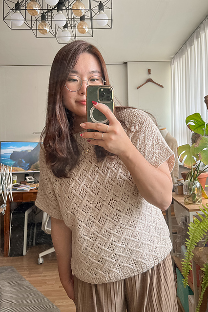 Ravelry: Applepie Top My Size pattern by Min-Young Han