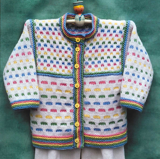 Ravelry: Jellybean Cardigan pattern by Annie Dempsey