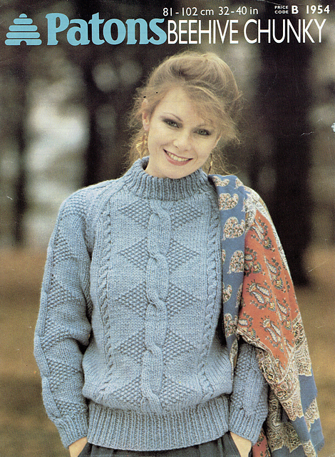 Ravelry: Pullover pattern by Patons UK