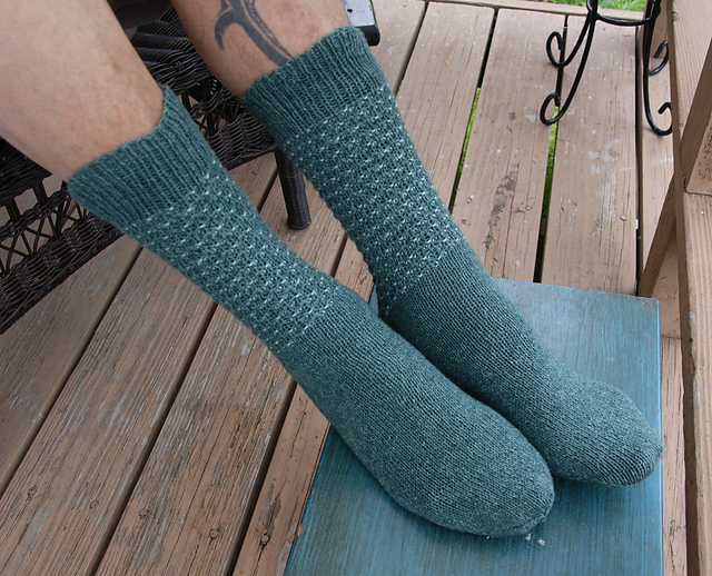 Ravelry: Dotted Ladder Socks pattern by Renate Kamm