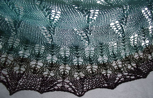 Ravelry: duskywing shawl pattern by Lori Law