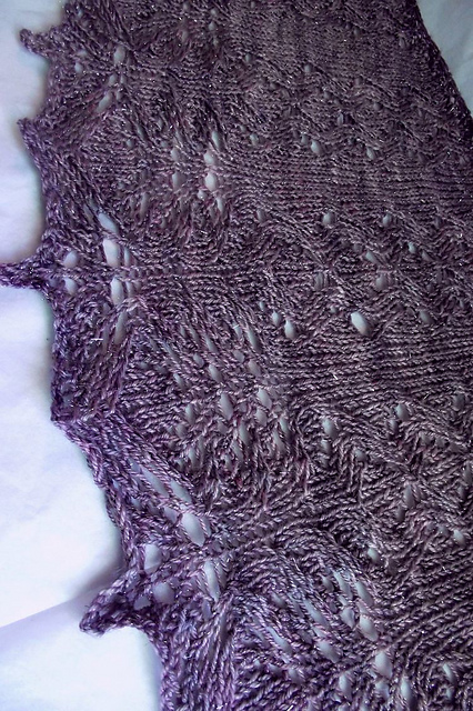 Ravelry: purely mystical shawl pattern by Lori Law