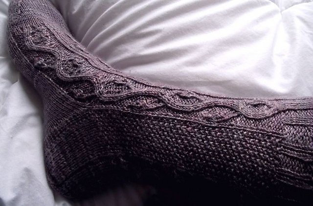 Ravelry: Vinely Socks pattern by Lori Law