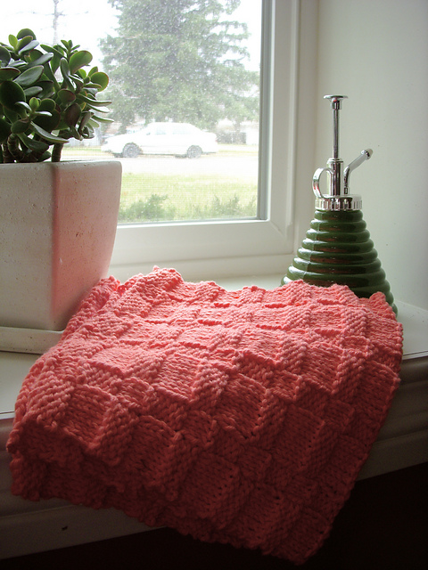 Ravelry: Wide Basket Stitch Cloth pattern by T. Odell