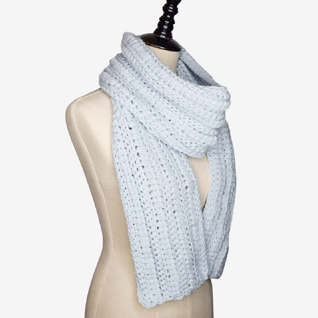 Ravelry: Lark Winter Scarf pattern by Jessica Faze
