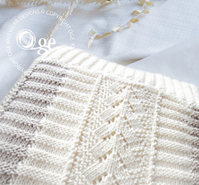 Ravelry: Snuggly Baby Blanket P023 pattern by OGE Knitwear Designs