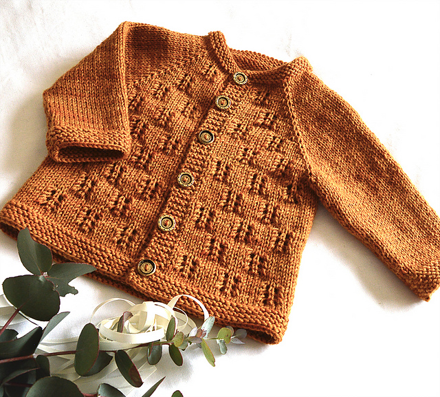 Ravelry: Gumnut Cardigan - P144 pattern by OGE Knitwear Designs