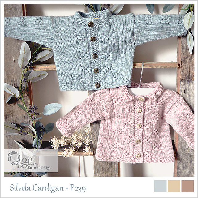 Ravelry: Silvela Cardigan - P239 pattern by OGE Knitwear Designs