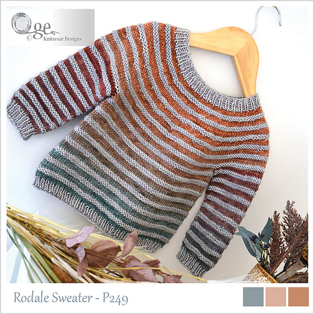 Ravelry: Rodale Sweater - P249 pattern by OGE Knitwear Designs