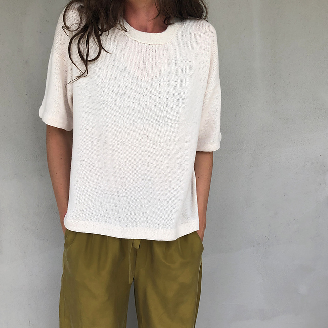 Ravelry: Super Basic Tee pattern by ohwhata knit