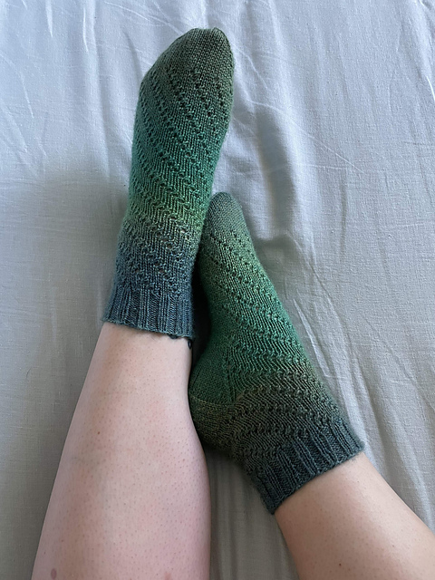Ravelry: Grace Socks pattern by Caitlin Phillips