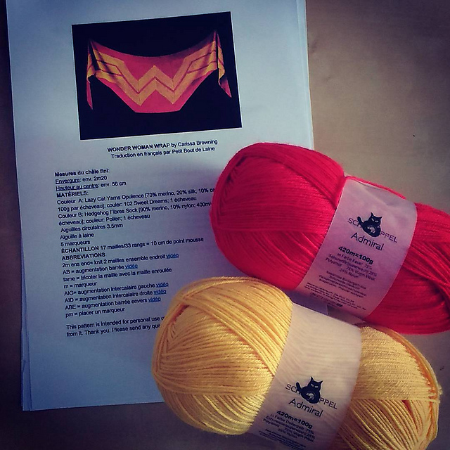 Ravelry: okea's wonder woman wrap