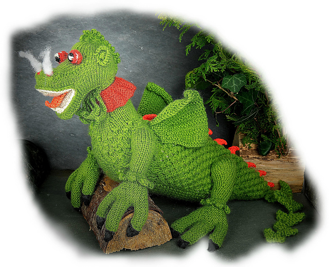 Ravelry: Clarence the Dragon pattern by Georgina Manvell