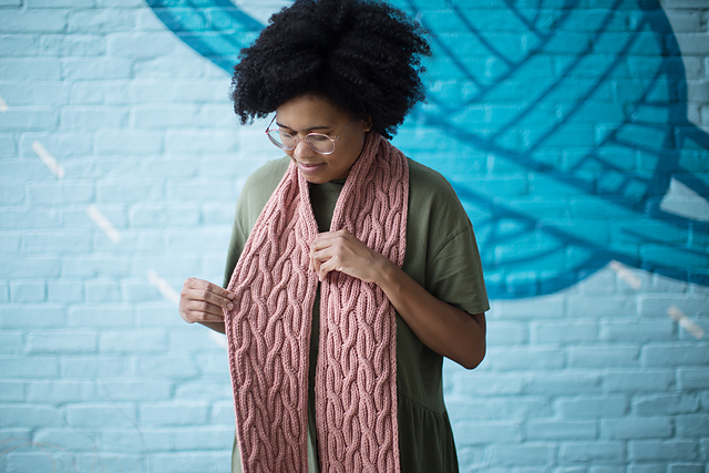 Ravelry: Old Town Bricks Scarf pattern by Olga Buraya-Kefelian