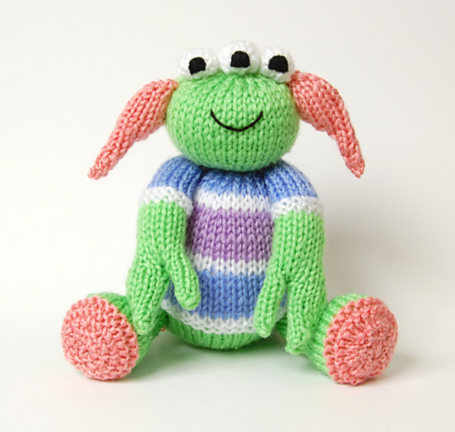 Ravelry: Arthur the Alien pattern by Oliver Boliver