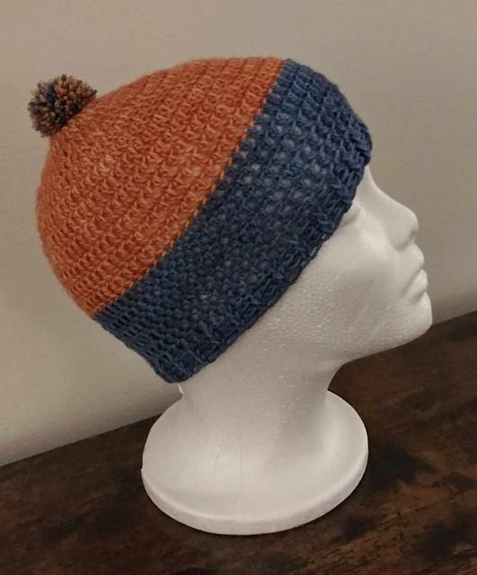 Ravelry: Two-Tone Hat crochet pattern by Tessa Madson