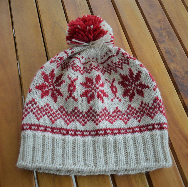 Ravelry: Il neige en Norvege pattern by Olga Mitero