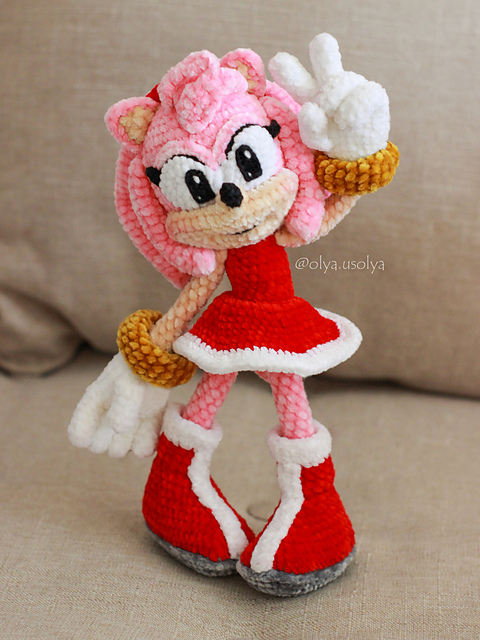 Ravelry: Pink Rascal the hedgehog pattern by Olya Usoltseva