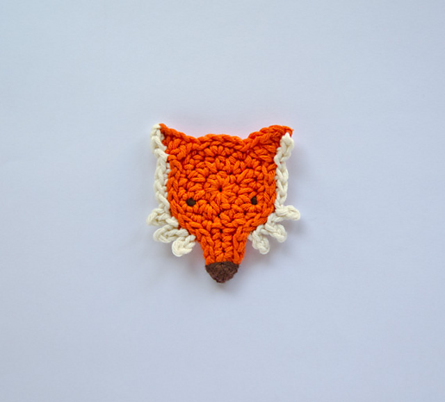Ravelry: Fox Applique pattern by Carolina Guzman