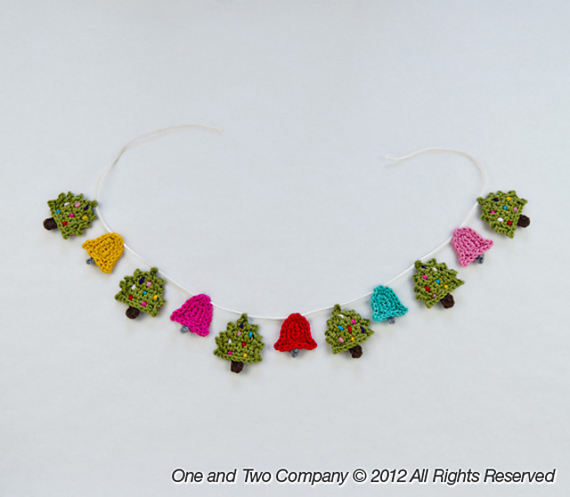 Ravelry: Colorful Christmas Garland pattern by Carolina Guzman