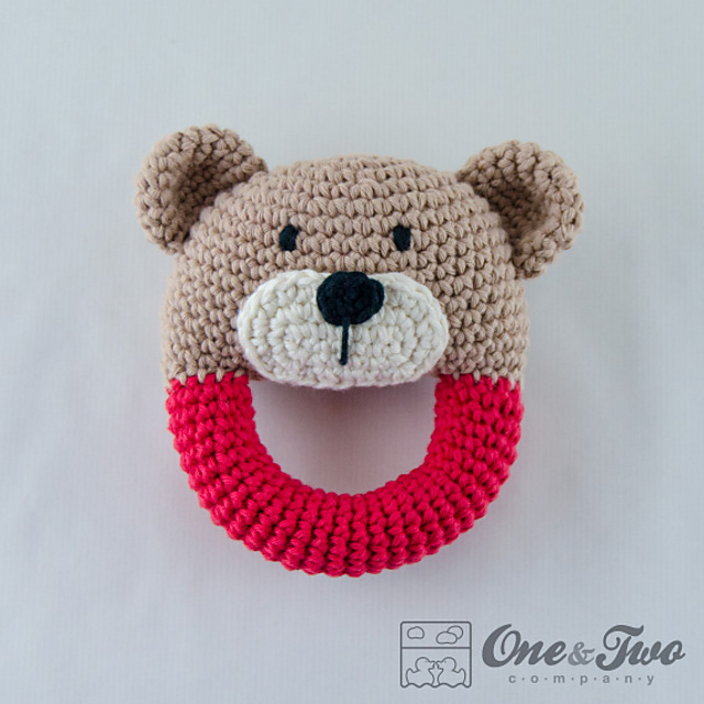Ravelry: Teddy Bear Rattle pattern by Carolina Guzman