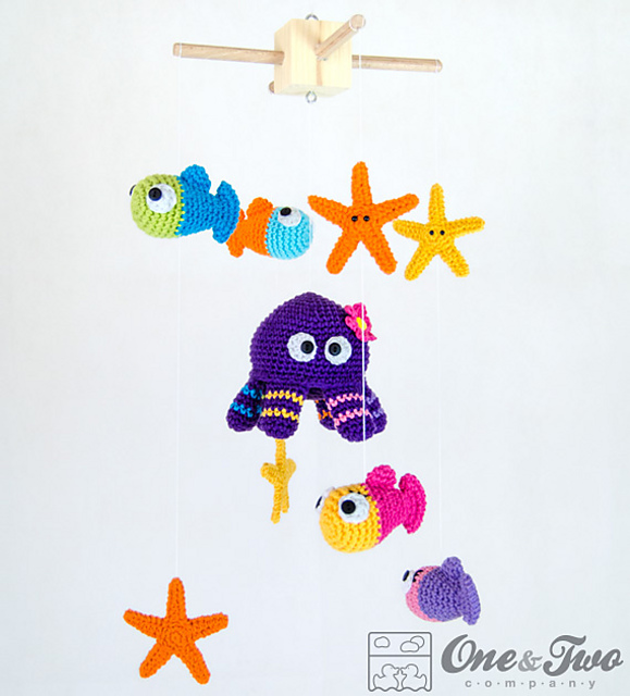 Ravelry: Sea Friends Mobile pattern by Carolina Guzman