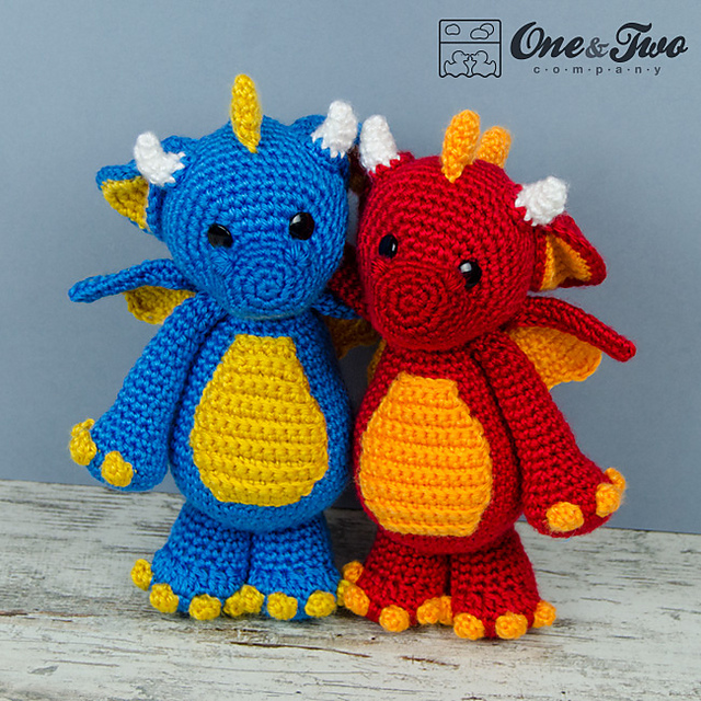 Ravelry: Felix the Baby Dragon pattern by Carolina Guzman