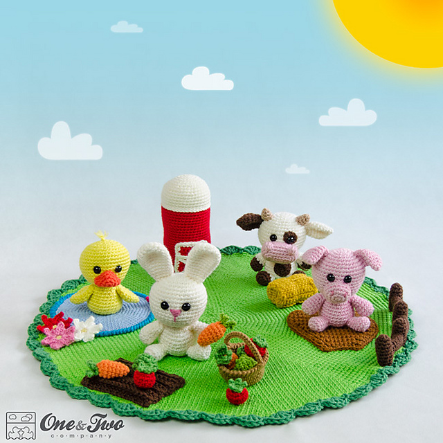 Ravelry: Adventure on the Farm Playset pattern by Carolina Guzman