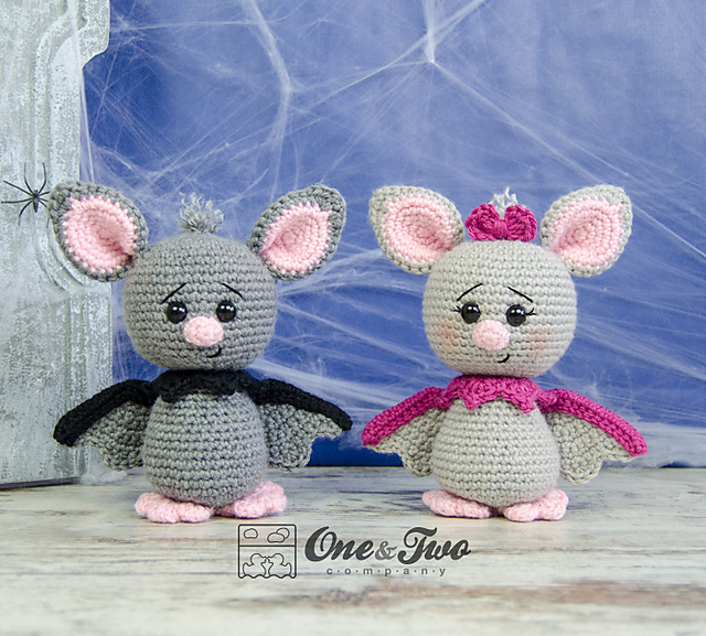 Ravelry: Brook the Tiny Bat Amigurumi pattern by Carolina Guzman