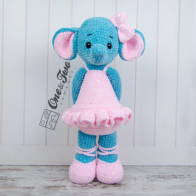 Ravelry: Emma the Big Elephant pattern by Carolina Guzman