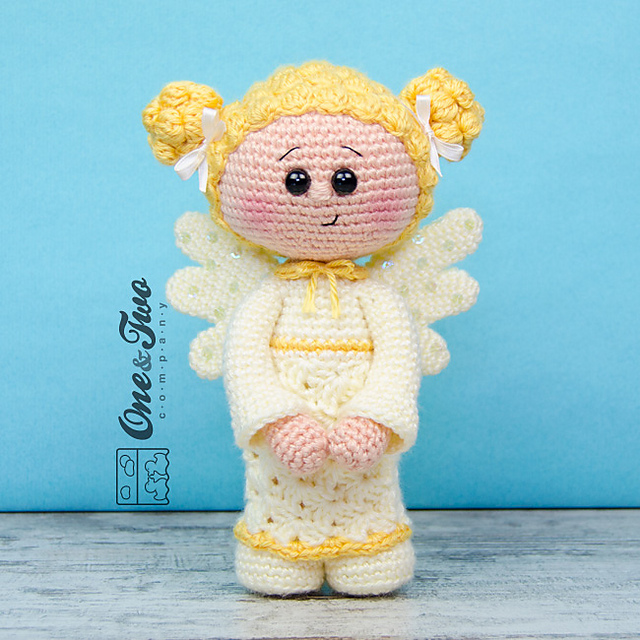 Ravelry: Annie the Angel Amigurumi pattern by Carolina Guzman