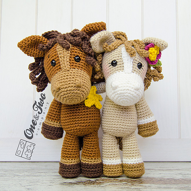 Ravelry: Haley the Horse Amigurumi pattern by Carolina Guzman