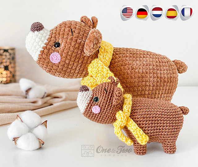 Ravelry: Boomer the Bear pattern by Carolina Guzman