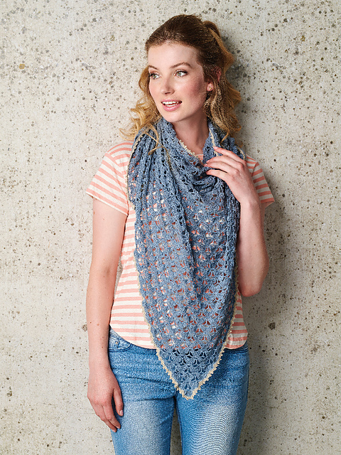 Ravelry: Lacy Shawl pattern by Helen Ardley