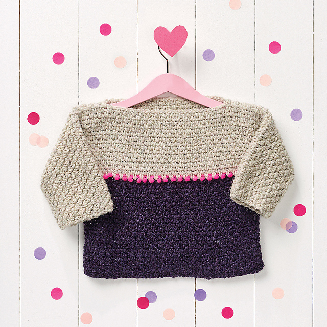 Ravelry: Kid's Bobbles Jumper pattern by Emma Bassey