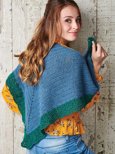 Ravelry: Ocean Wrap Easy Shawl pattern by Jessie Rayot
