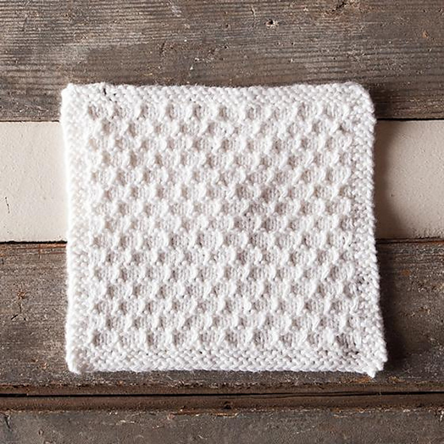 Ravelry: Snowbank Spa Cloth pattern by Allison Griffith