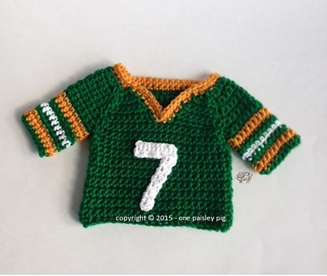 Ravelry: Baby's First Football Jersey pattern by Paisley