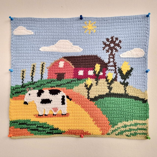 Ravelry: "A day on the farm" tapestry pattern by Oli