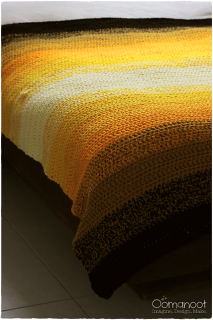 Ravelry: Ombre Afghan pattern by Rina Artstain