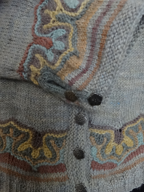 Ravelry: organisedknots' Slartibartfast's Baroque Knitting (handspun)